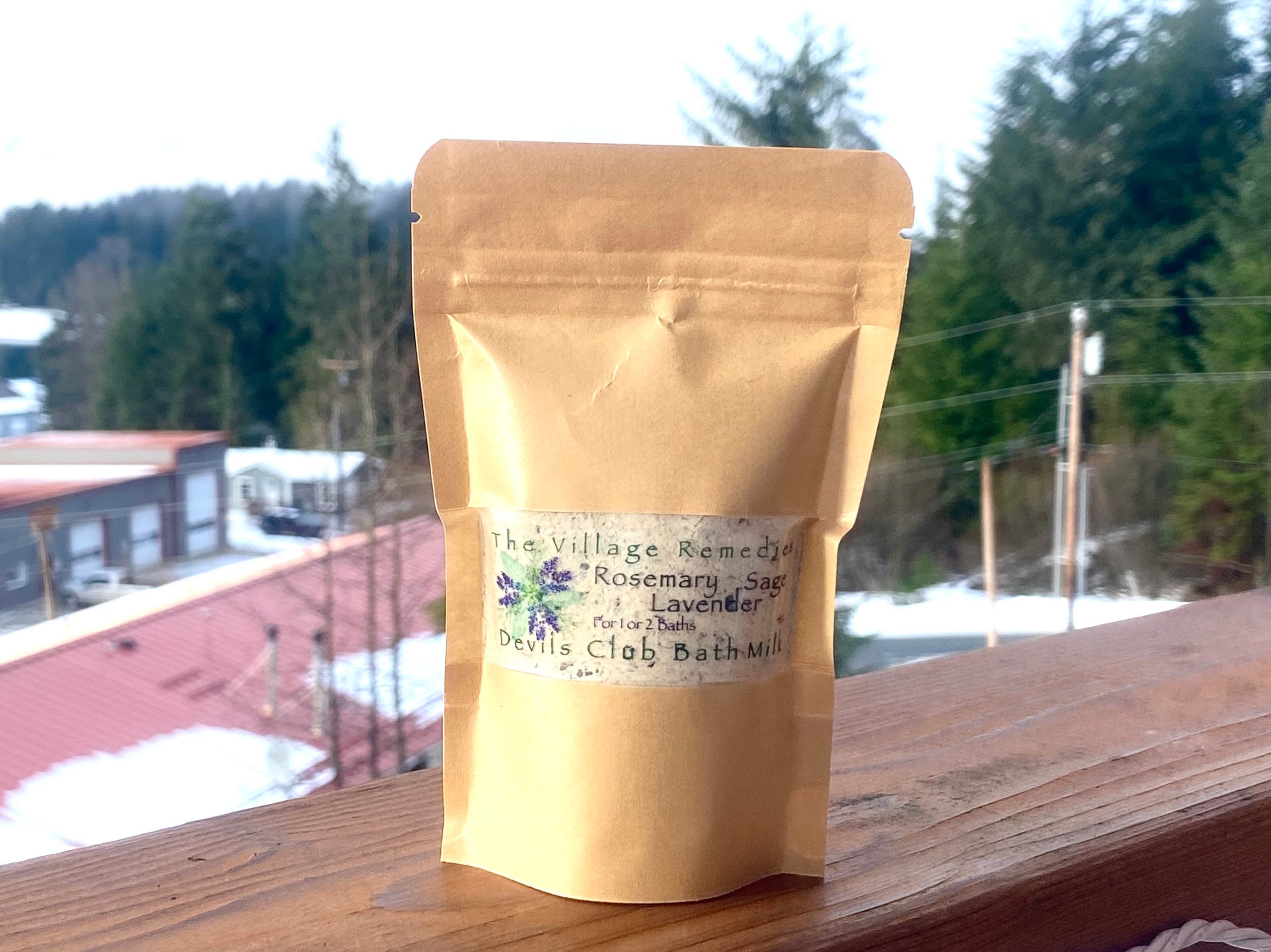 Devils Club Bath Milk - Sage Rosemary Lavender - Small Pouch | The ...